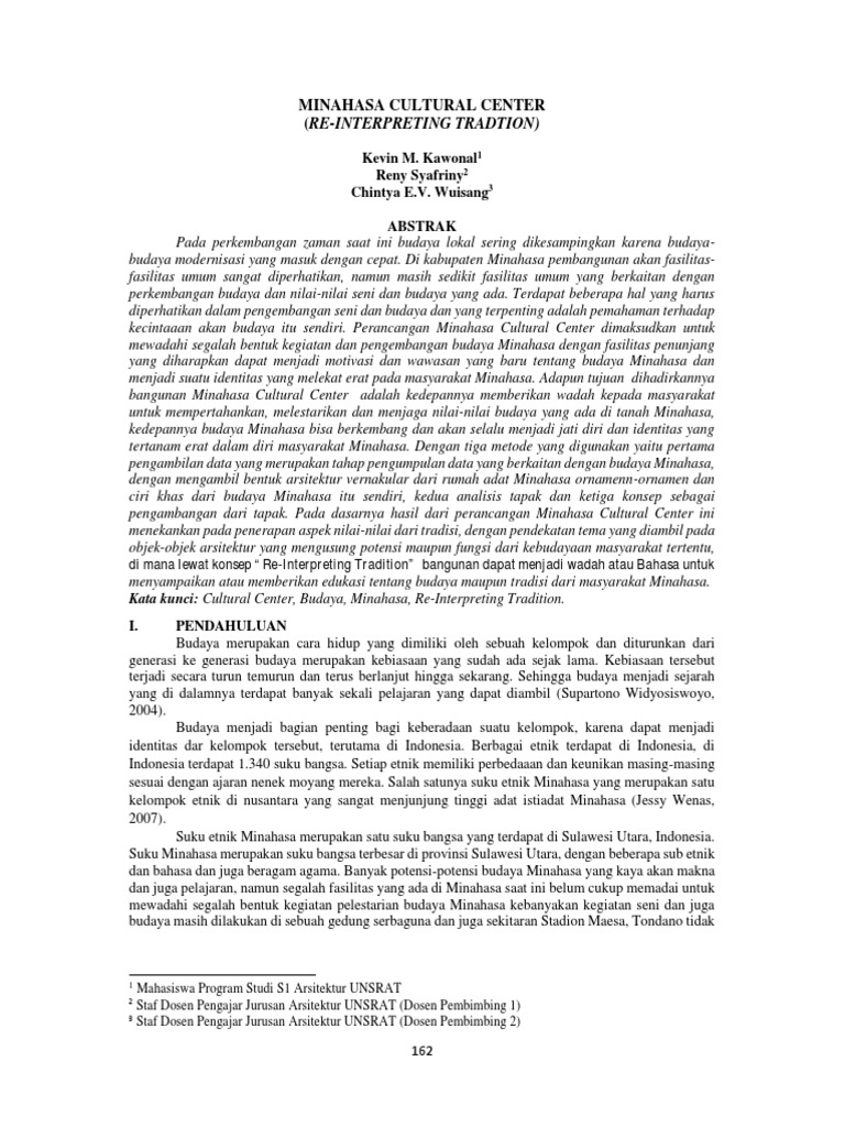 1 PB Budaya Minahasa | PDF