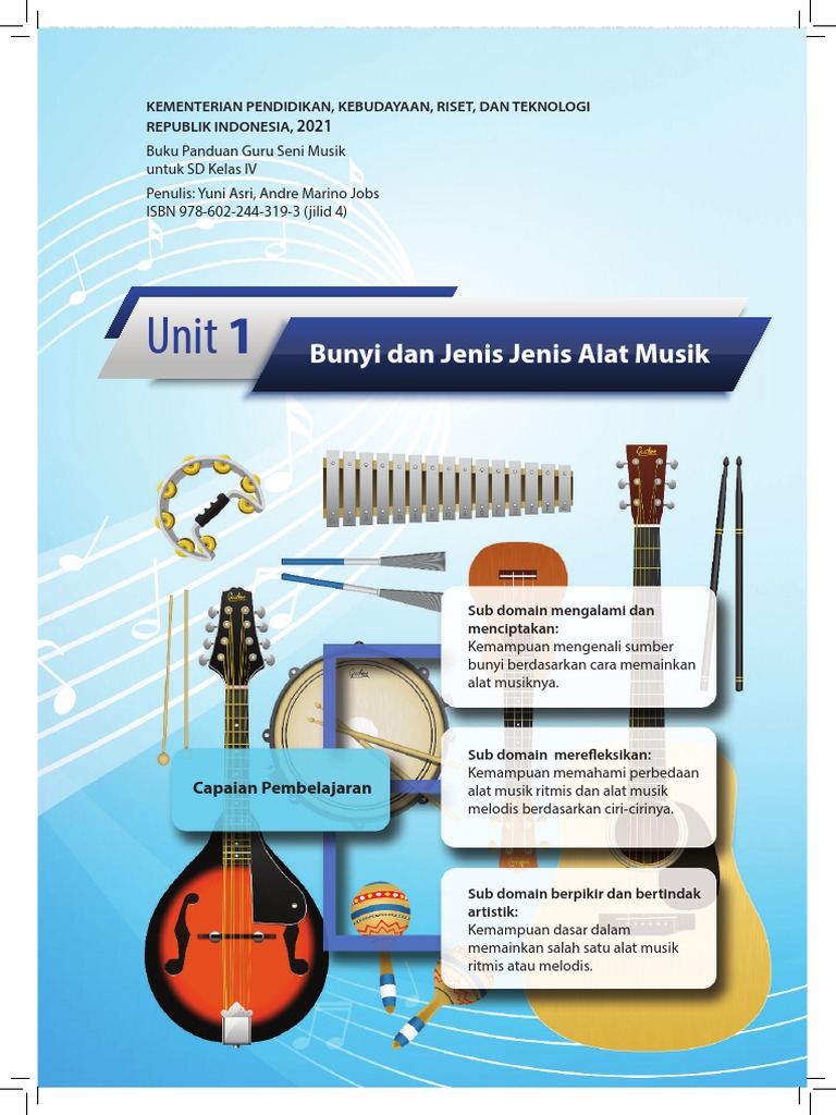 Buku Guru Seni Musik - Buku Panduan Guru Seni Musik Unit 1 - Fase B | PDF