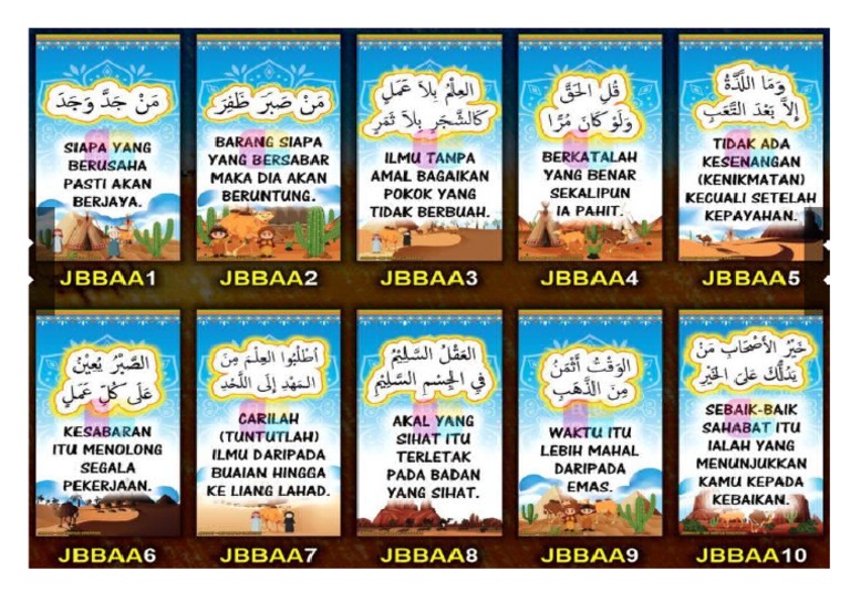 Kata Hikmah Bahasa Arab | PDF