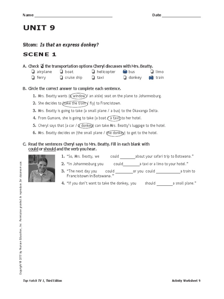 UNIT 09 Video Worksheets HUAMANI | PDF