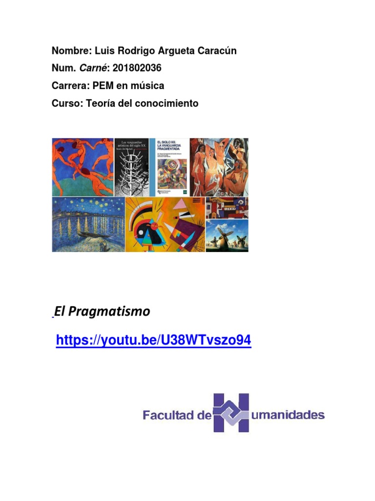 EL Pragnatismo | PDF