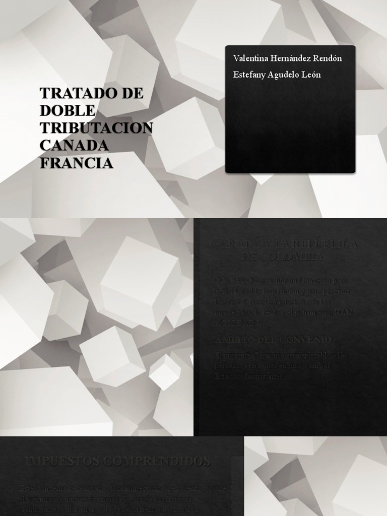 Tratado de Doble Tributacion | PDF | Impuestos | Doble imposición