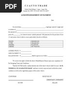 Bayana Agreement | PDF