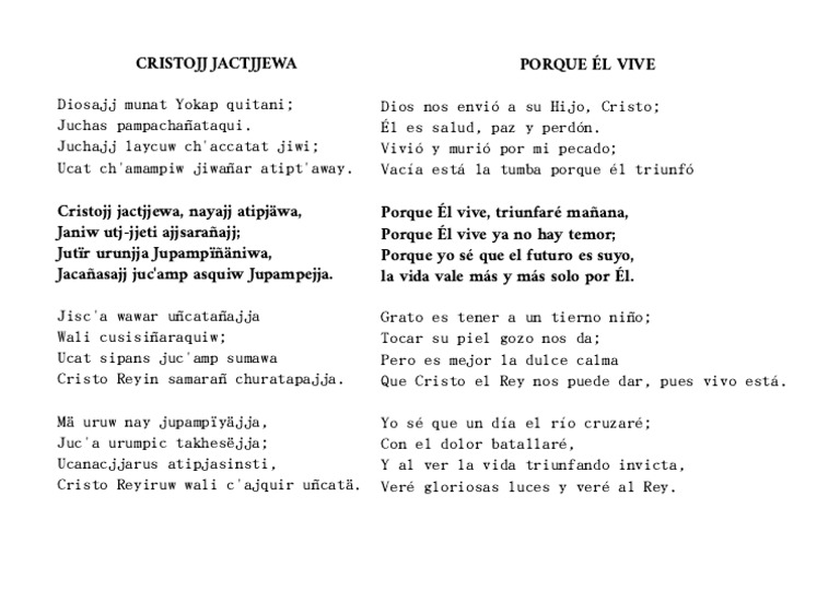 Por Que Él Vive | PDF