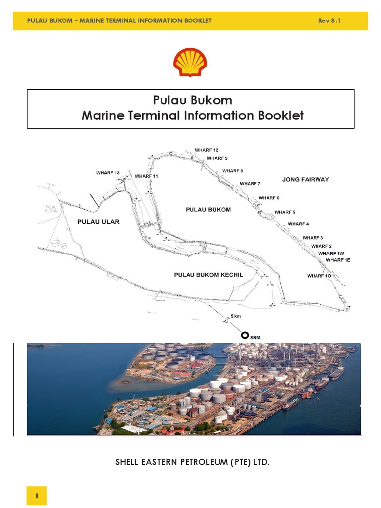 Pulau Bukom Marine Terminal Information Booklet Shell 9704967 | PDF ...