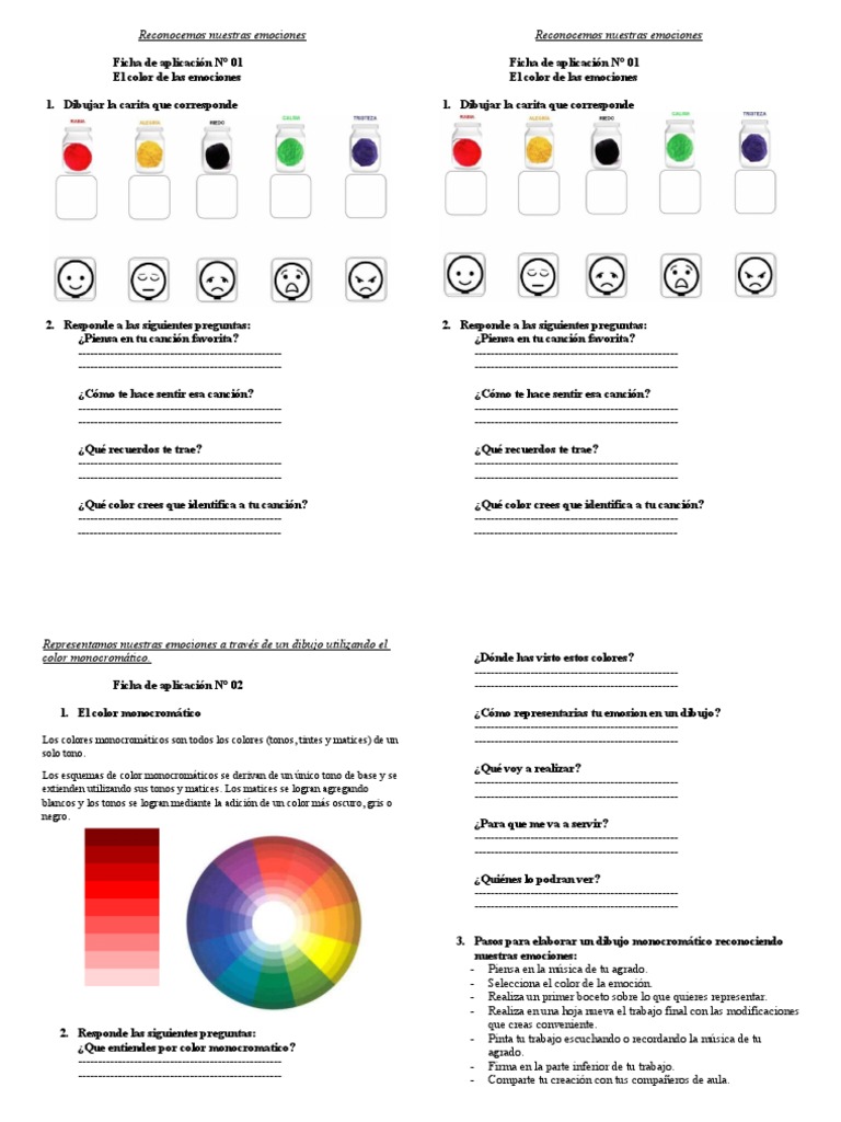 Fichas | PDF | Color