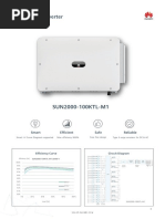 SUN2000-100KTL-M2 Datasheet (23-06-08) | PDF | Alternating Current | Electronics