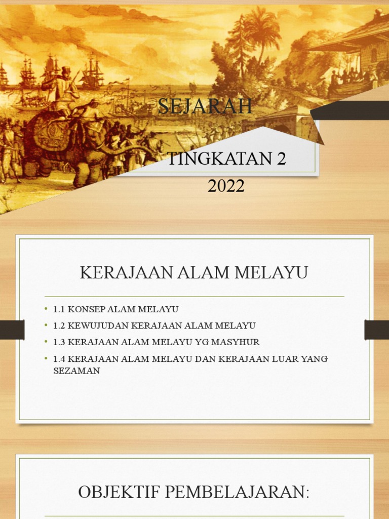 Bab 1 Sejarah t2 | PDF