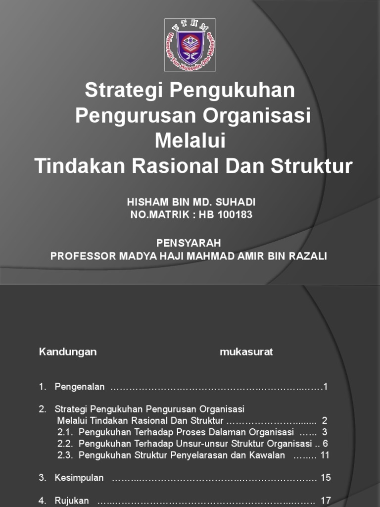 Pengukuhan Struktur | PDF