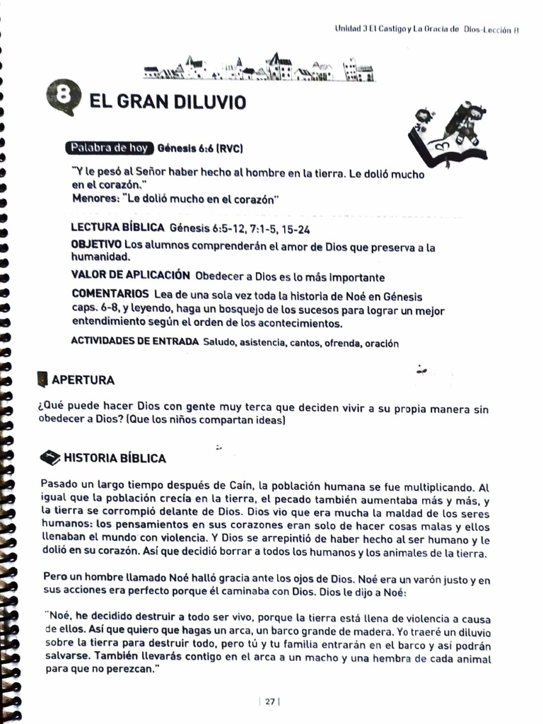El Gran Diluvio | PDF | Arca de Noé | Noé