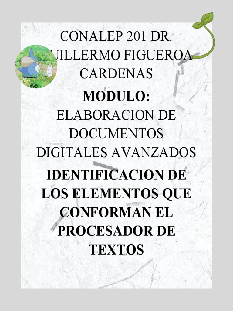 Elementos Clave de Word 2016 | PDF | Ventana (informática) | Informática