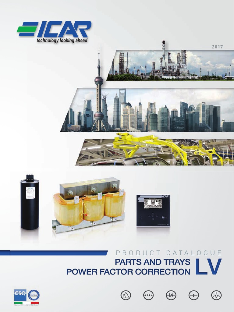 ICAR Catalogo | PDF | Capacitor | Ac Power