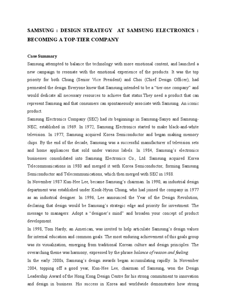 Samsung | PDF | Samsung | Samsung Electronics