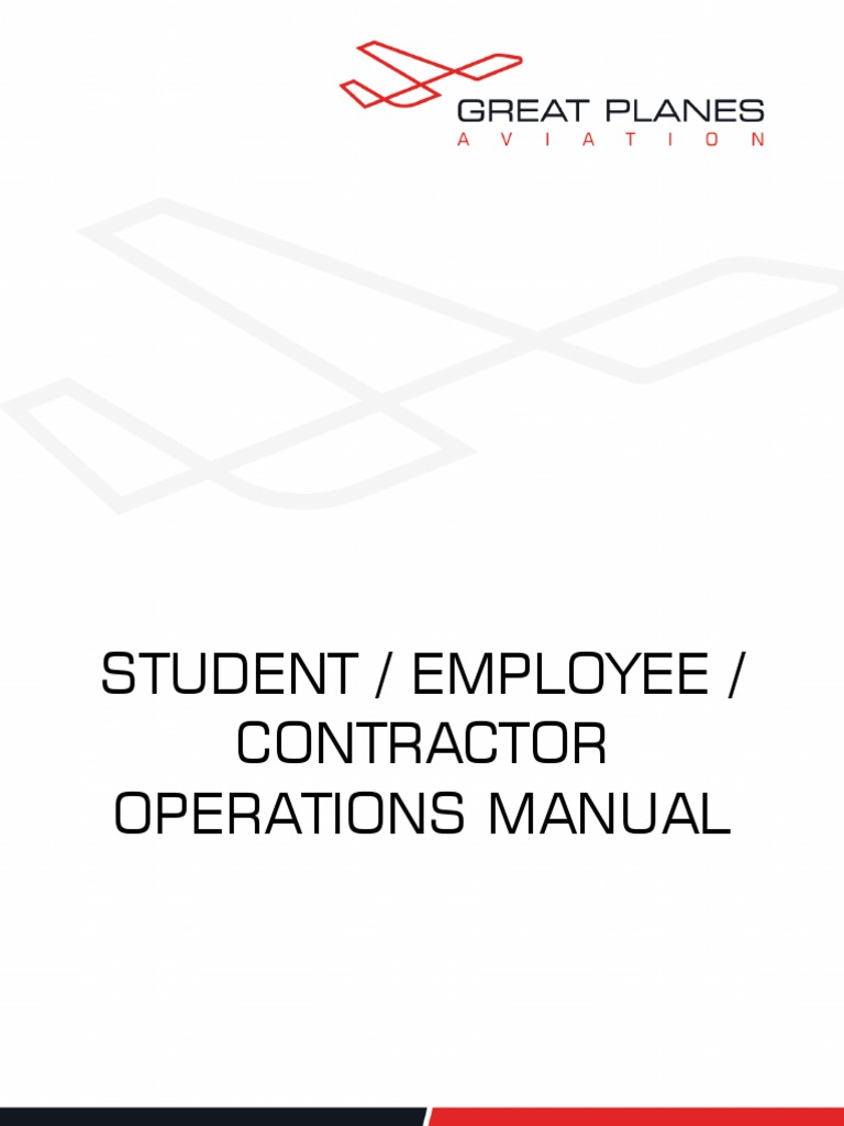 Student-Employee Operations Manual | PDF | Finance & Money Management ...
