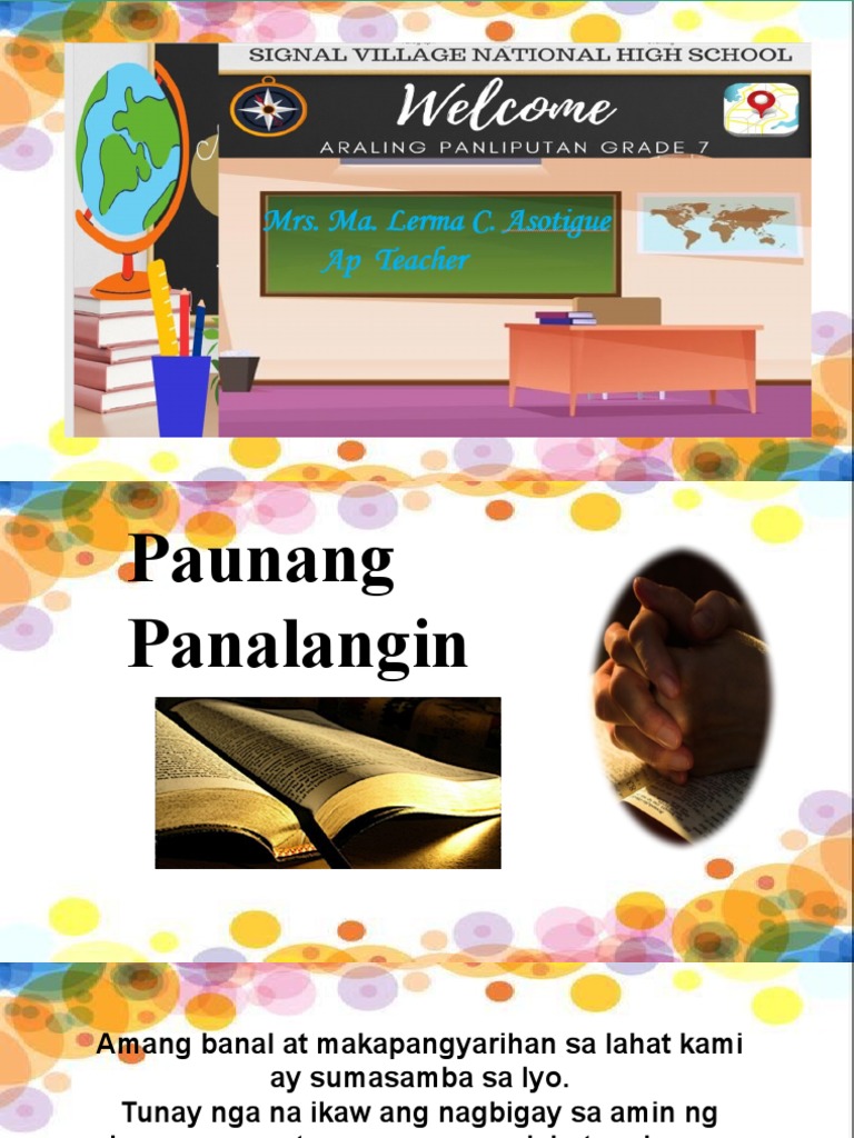 Q4 M5 Week 5 Ap PPT SY 2021-2022 .2 | PDF