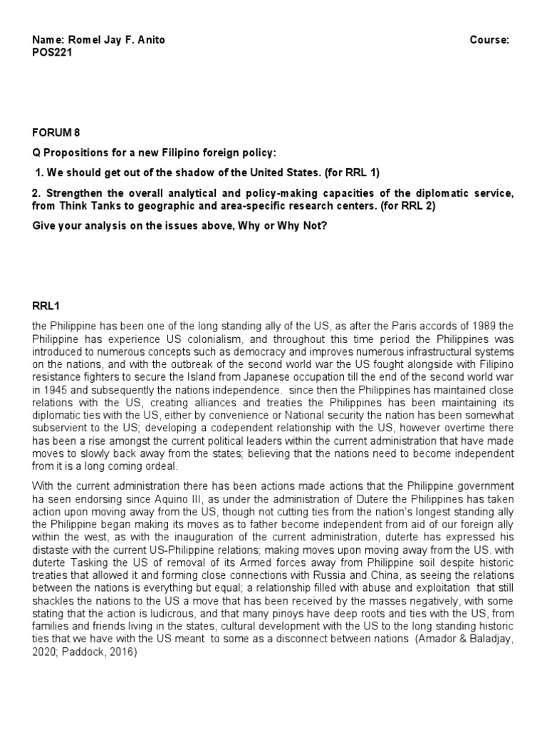 Forum Template | PDF