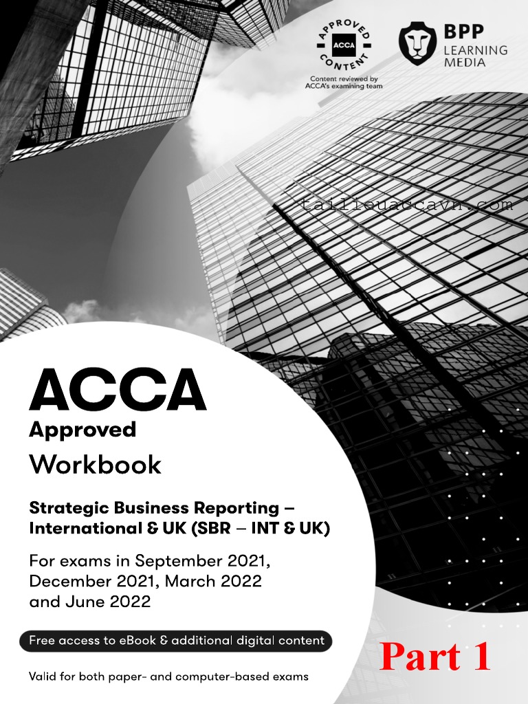 SBR BPP Workbook 2022 - Part1 | PDF