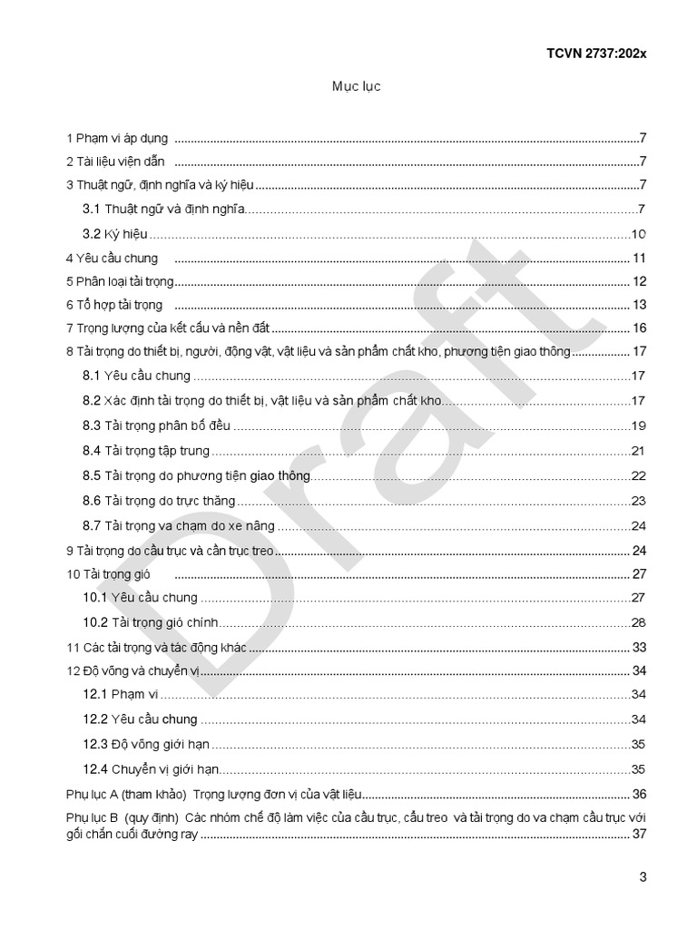 1661485946du Thao TCVN 2737 | PDF