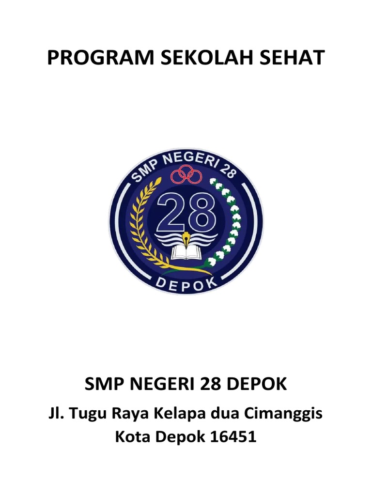 Program Sekolah Sehat SMPN 28 | PDF