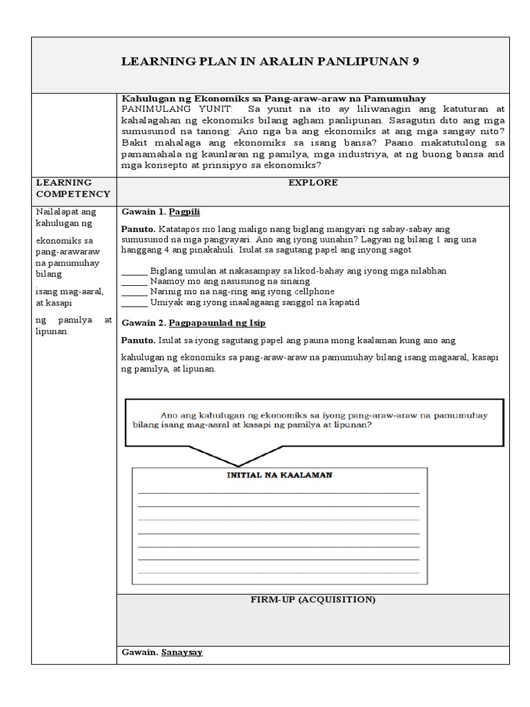 DLP AP 9 QTR 1 W1 M. Princess JULY-19-23 | PDF