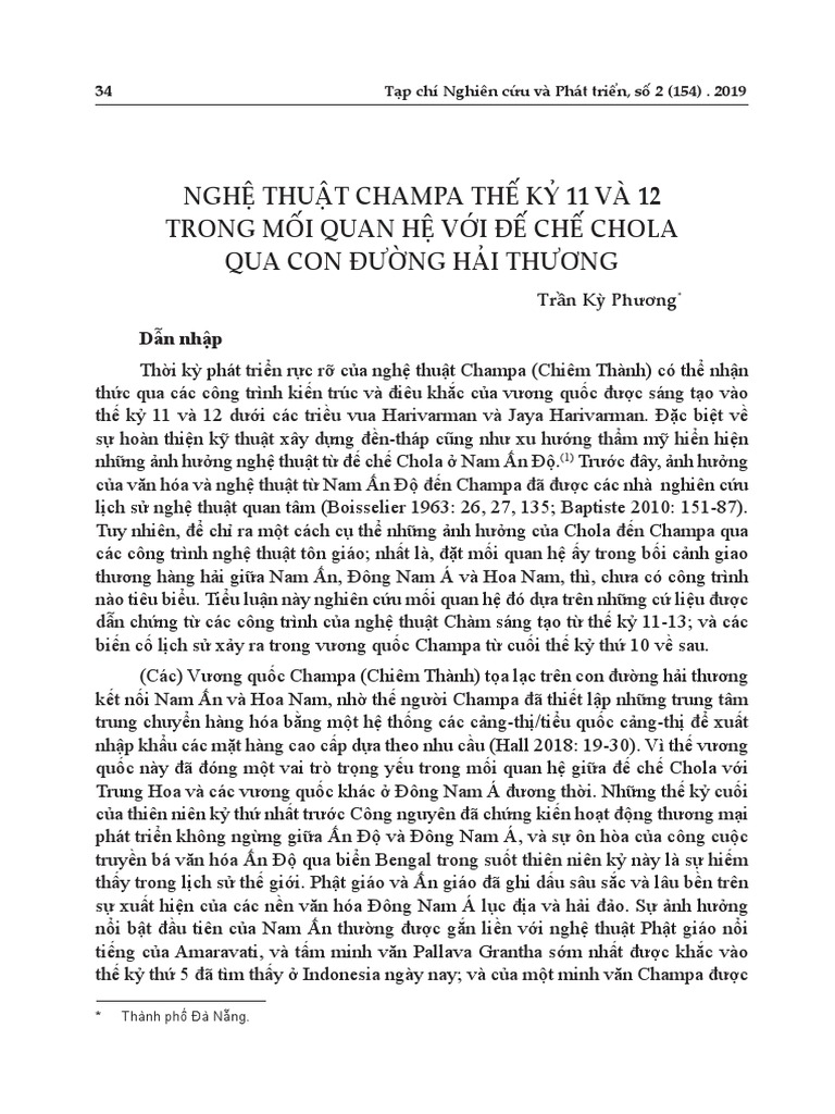 Nghethuat Champa | PDF