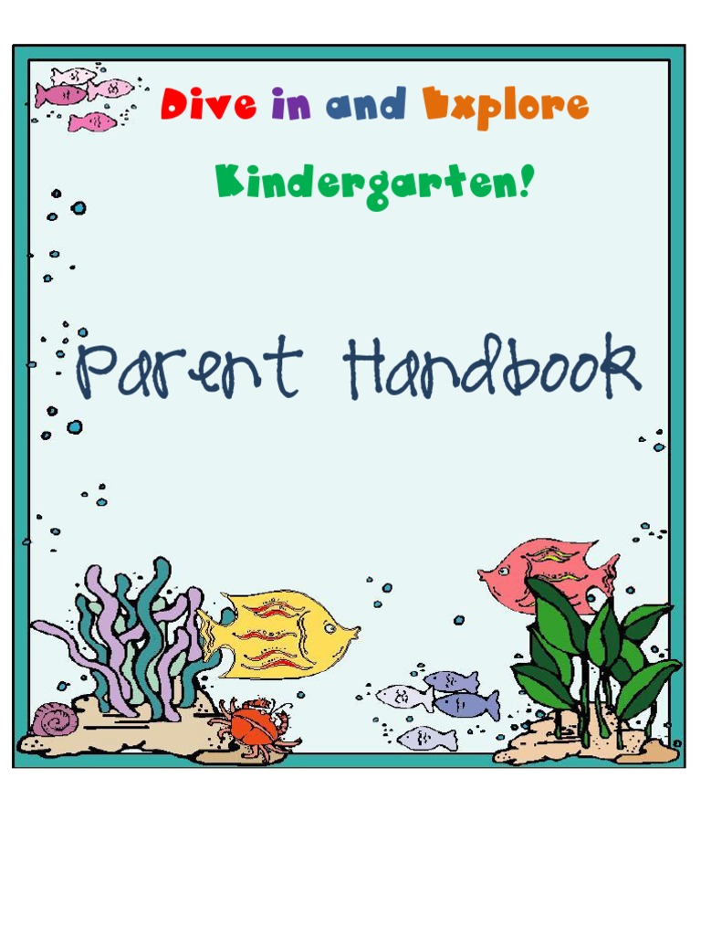 Kindergarten Parent Handbook Guide | PDF | Schools