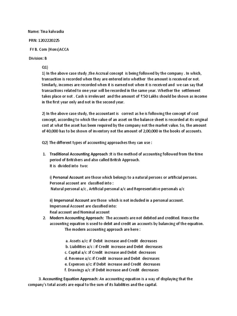 Advanced Financial Accounting | PDF | Debits And Credits | Money Advanced Financial Accounting | PDF | Debits And Credits | Money