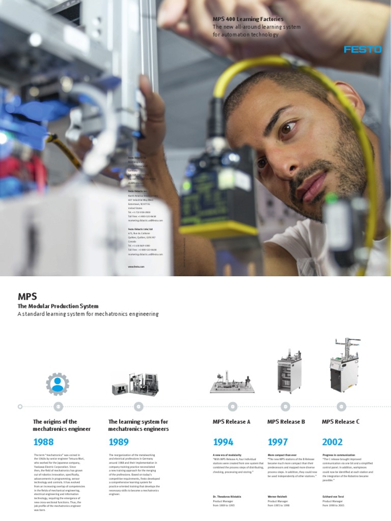 Brochure - MPS 400 | PDF | Programmable Logic Controller | Artificial ...