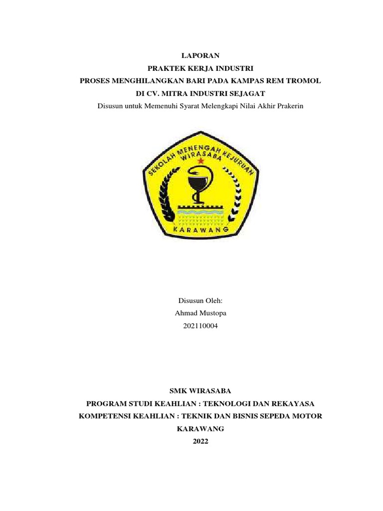 Laporan PKL Cv. Mitra | PDF