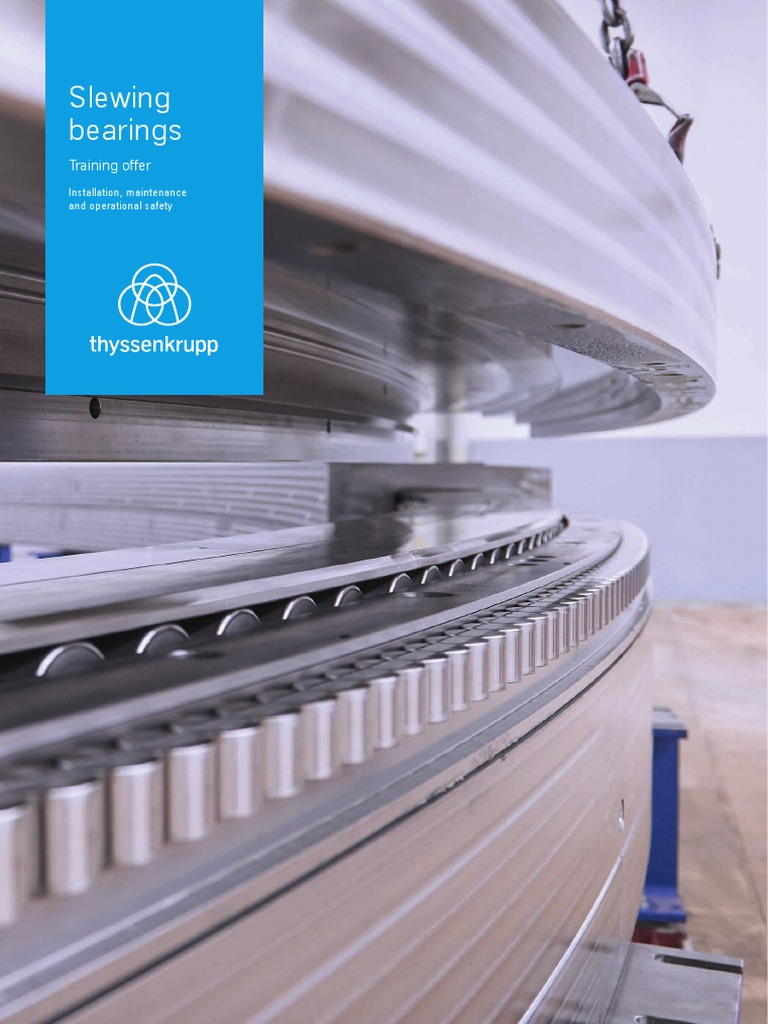 Thyssenkrupp Rothe Erde Training Offer | PDF | Bearing (Mechanical)