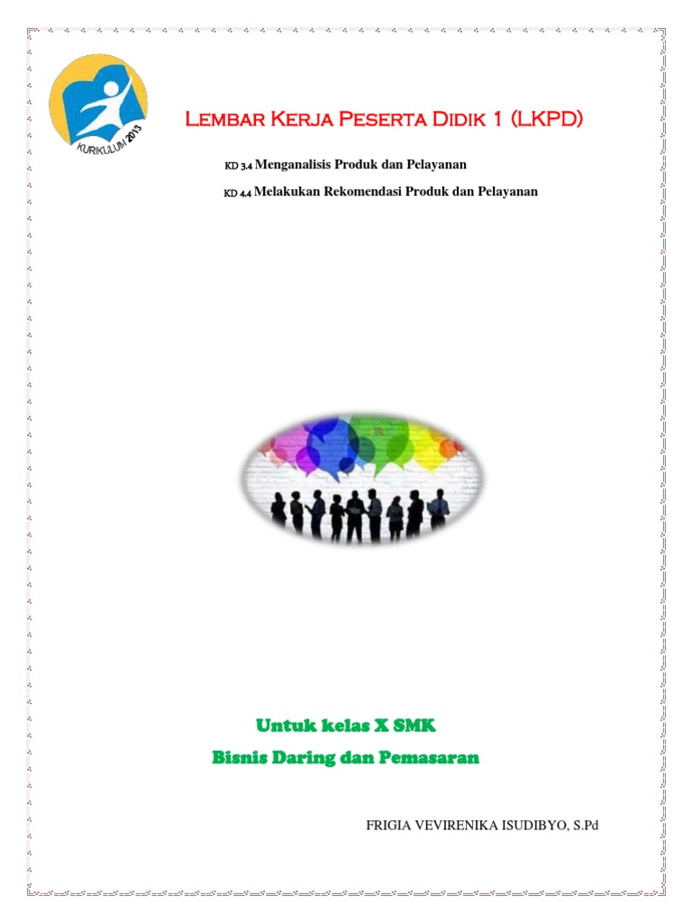 Contoh Rubrik Penilaian Produk LKPD | PDF