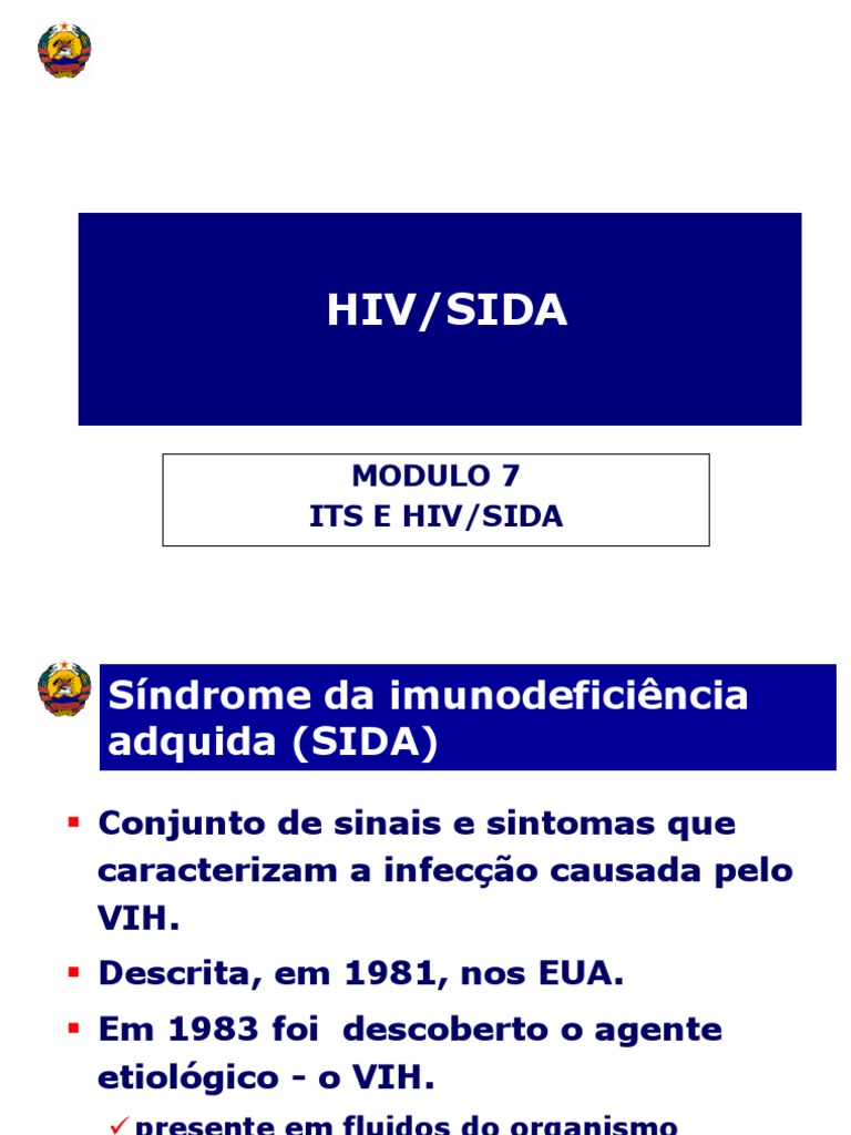 HIV/AIDS: Transmissão, Prevenção e Testagem | PDF | HIV | HIV/AIDS