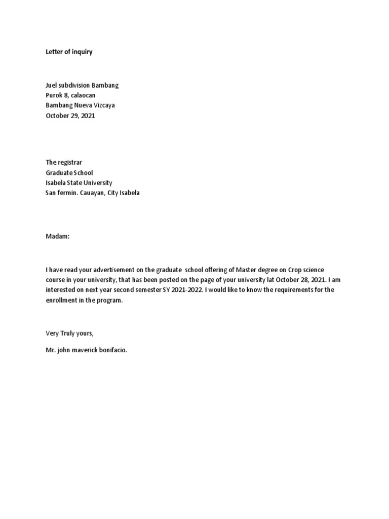 Business Letters Technical Writing | PDF