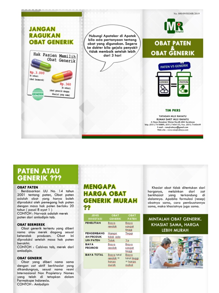 Leaflet Obat | PDF