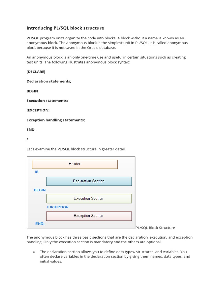 Reading Material Experiment 1.3 | PDF | Pl/Sql | Databases