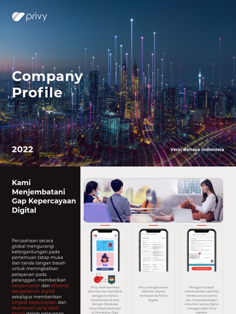 Company Profile PrivyID 040222 IND | PDF