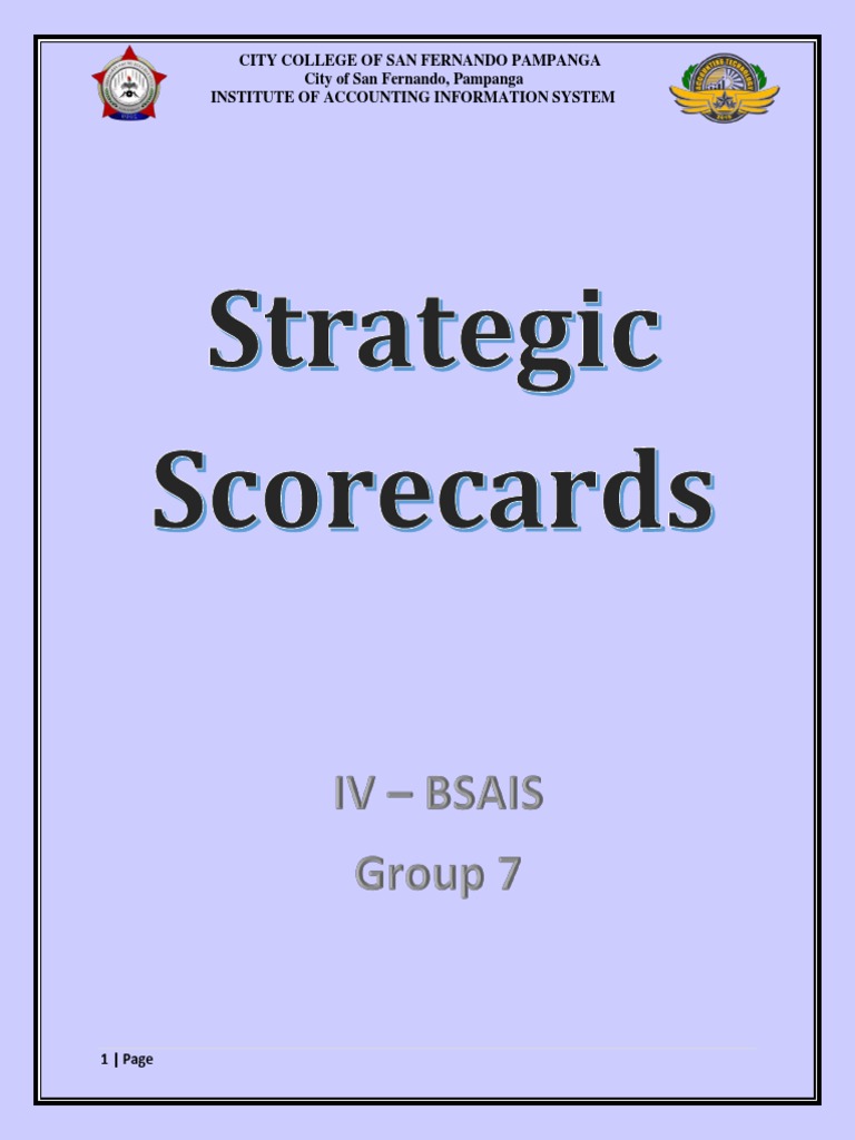 Understanding Strategic Scorecards | PDF | Shareholder Value | Customer