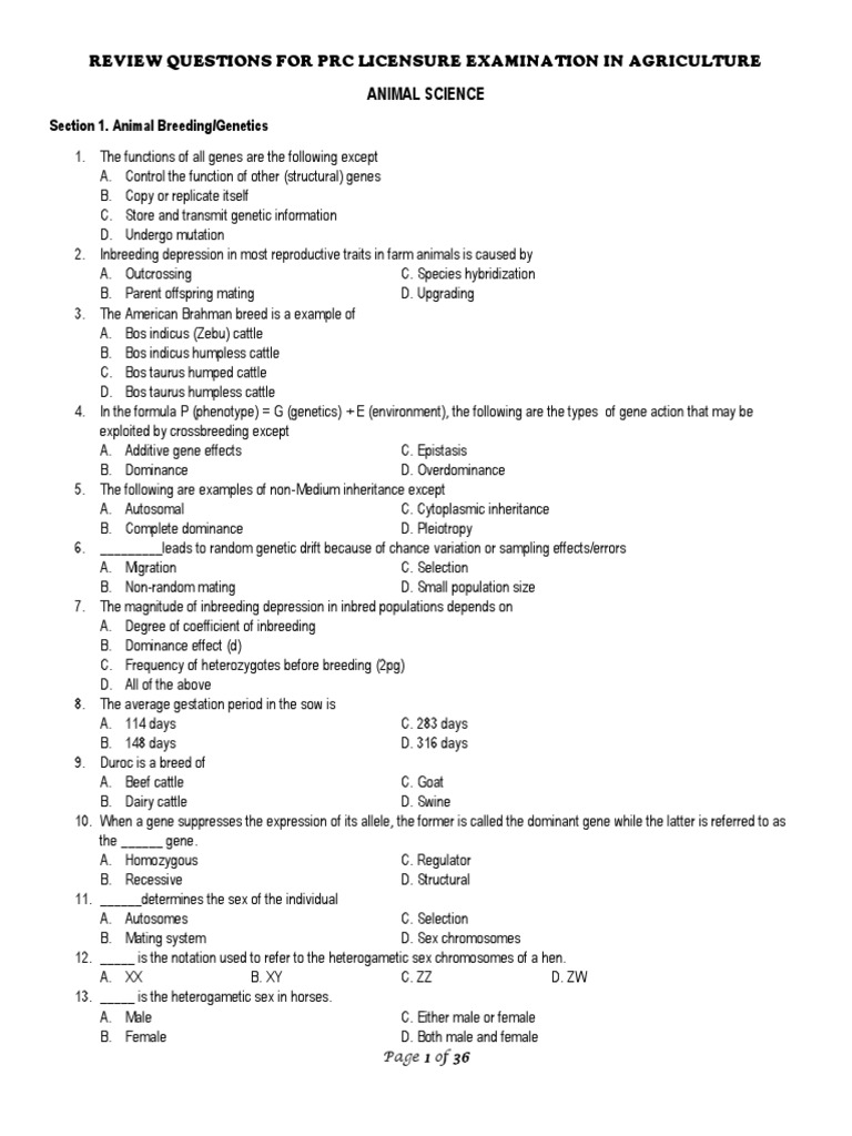 Animal Science UPLB | PDF