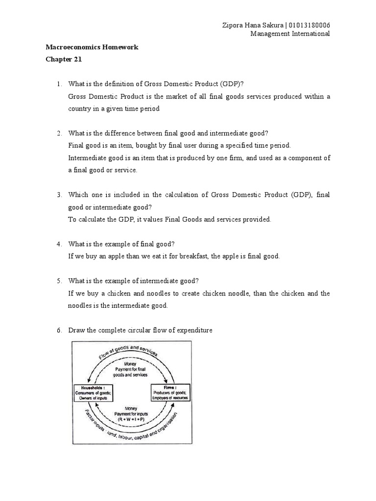 Macroeconomics Pdf Exchange Rate Financial Markets