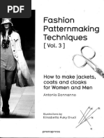 Fashion Patternmaking Techniques Vol 1 | PDF