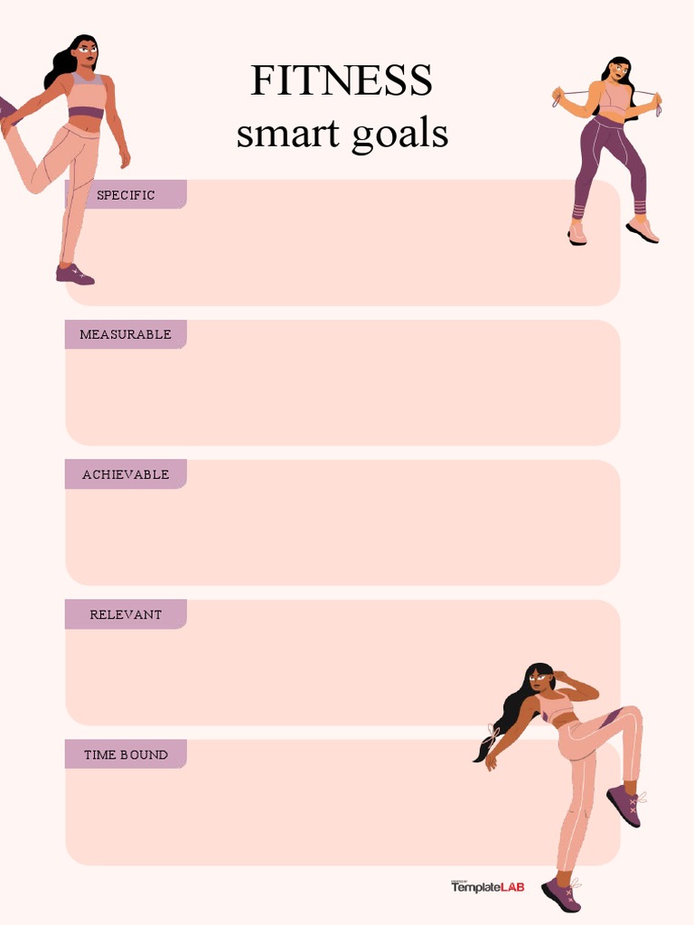 Fitness Smart Goals Template | PDF