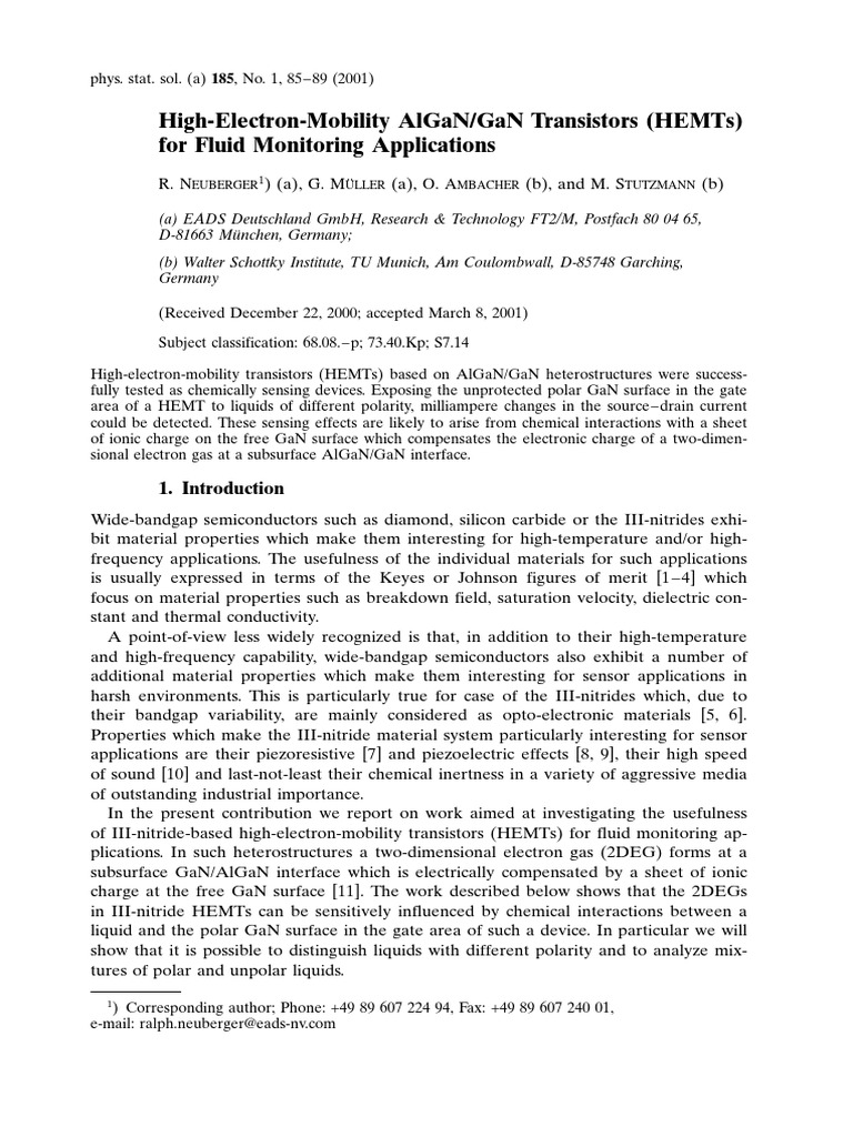 Neuberger 2001 | PDF