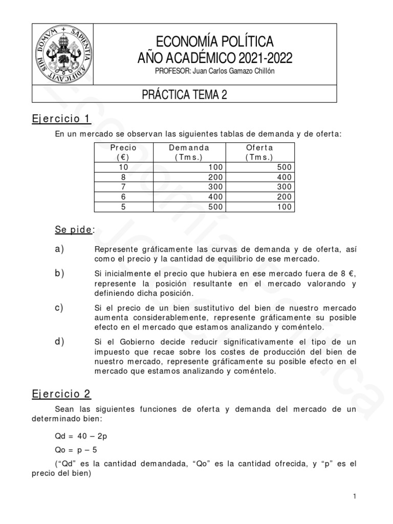 PRÁCTICA EP Tema 2 2021 - 2022 | PDF