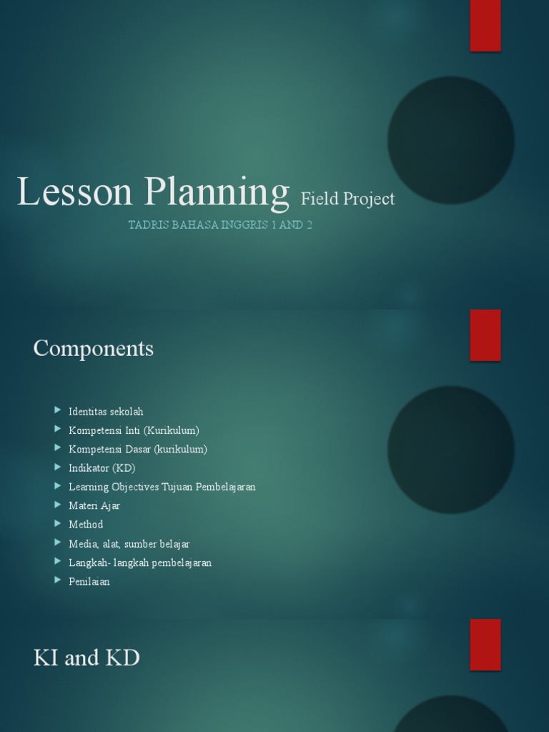 Lesson Planning | PDF