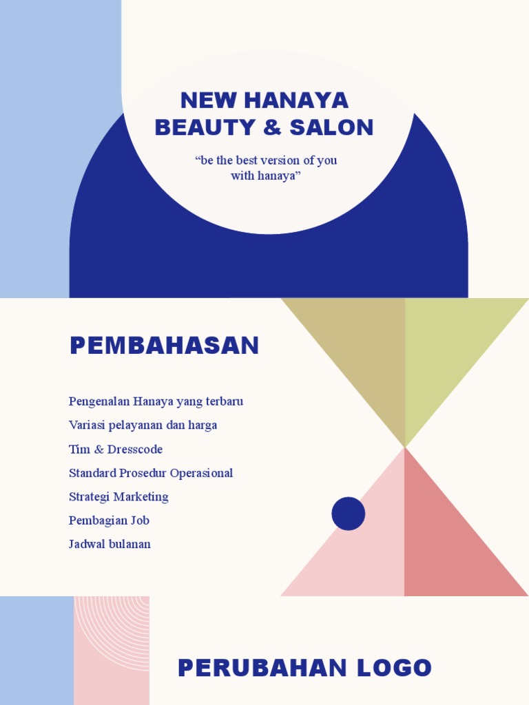 Pembaruan Layanan Hanaya Beauty | PDF