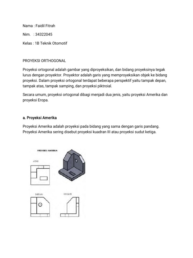 PROYEKSI | PDF | Kajian Bahasa Asing