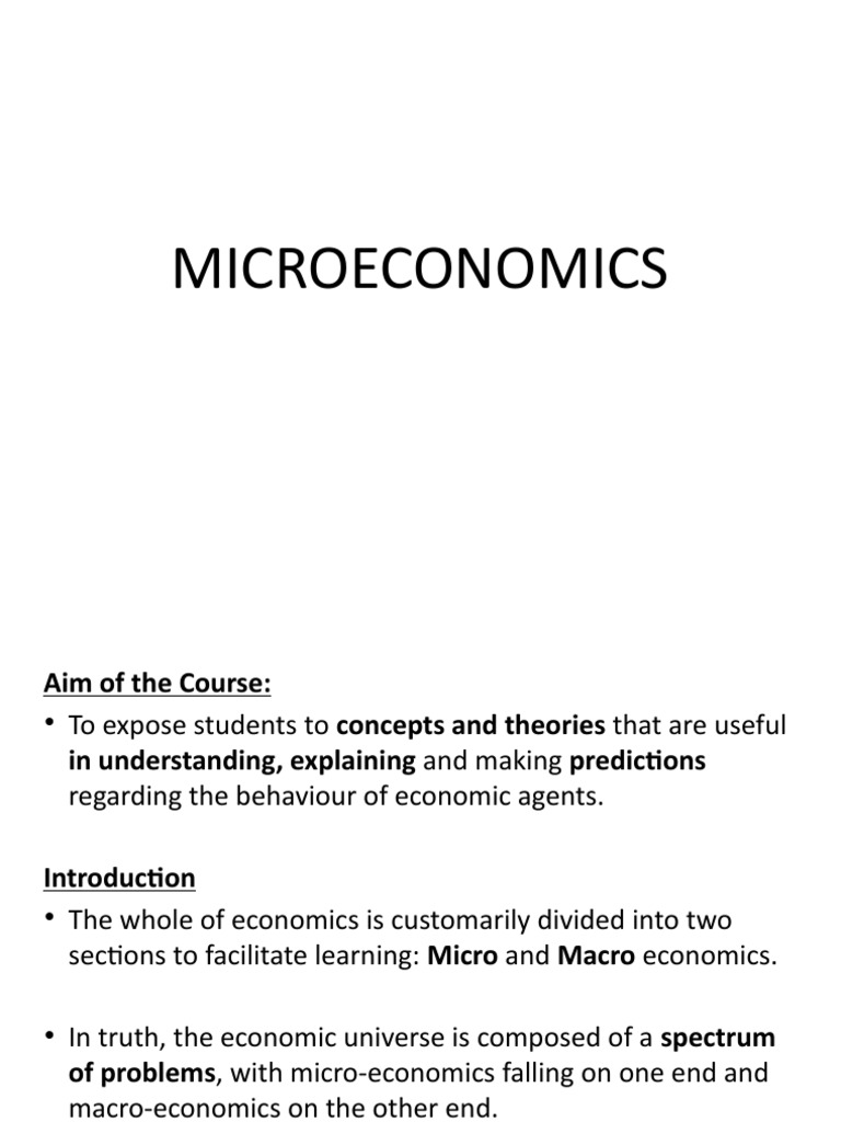 MicroUGIntroduction Cobweb | PDF | Economic Equilibrium | Microeconomics