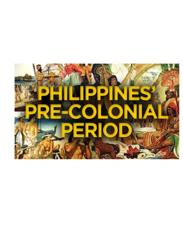 Pre Colonial | PDF | Philippines | Southeast Asia