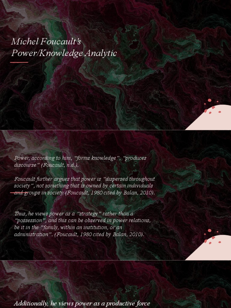 Foucault's Power/Knowledge Theory | PDF | Science & Mathematics