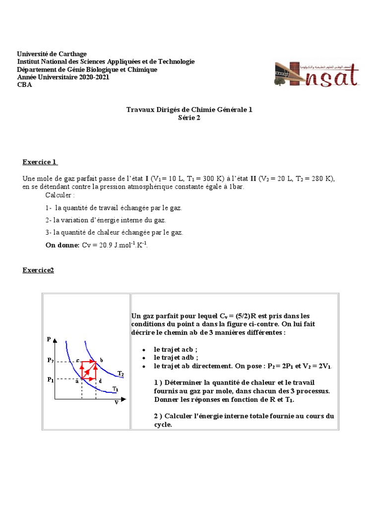 Série 2 2020-2021 | PDF
